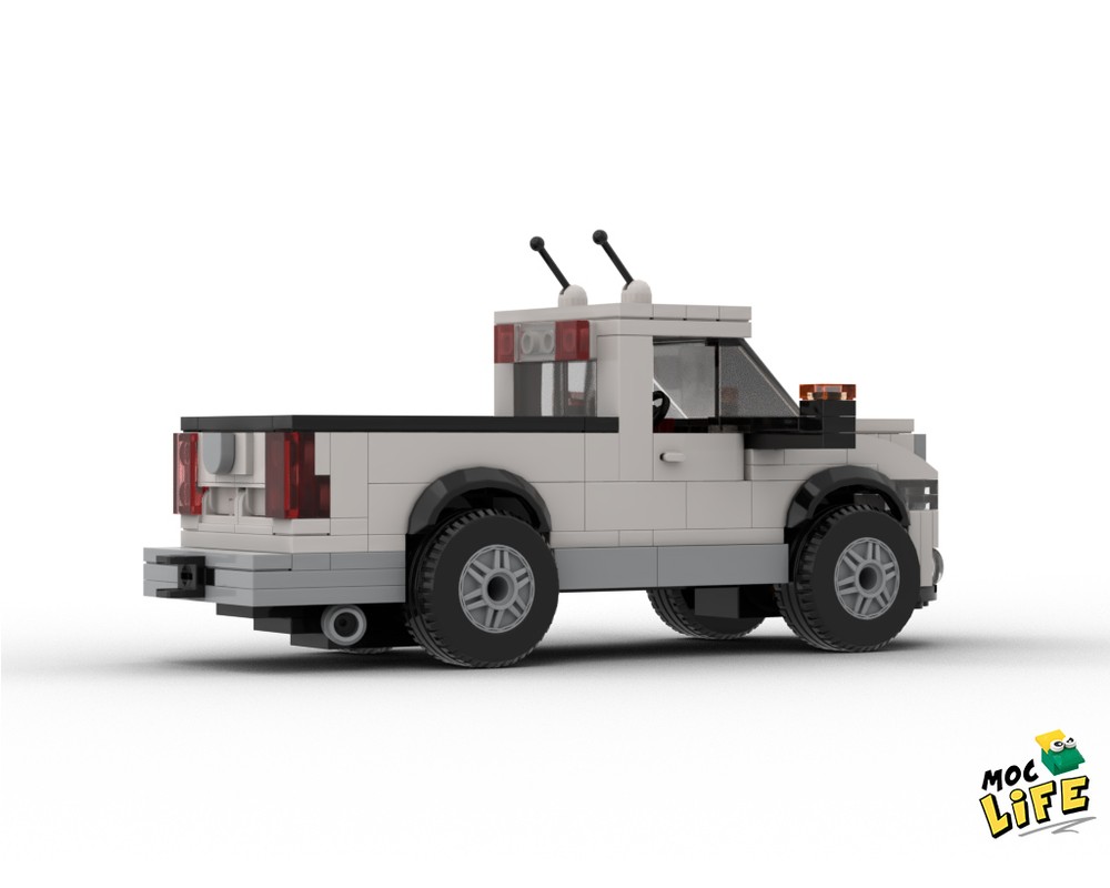 LEGO MOC Ram 1500 regular cab small bed by MocLife | Rebrickable ...