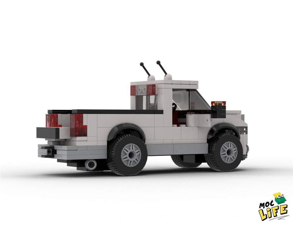 LEGO MOC Ram 1500 regular cab small bed by MocLife | Rebrickable ...