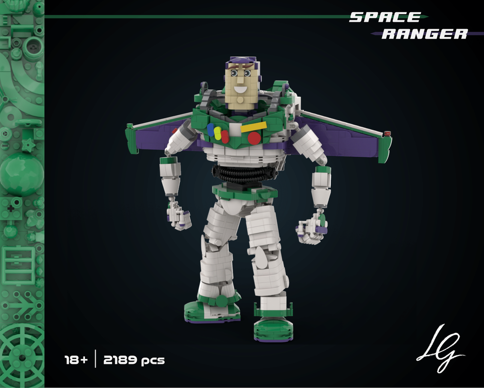 LEGO MOC SPACE RANGER – Brick-Built Hero by BuzzLightning19 ...