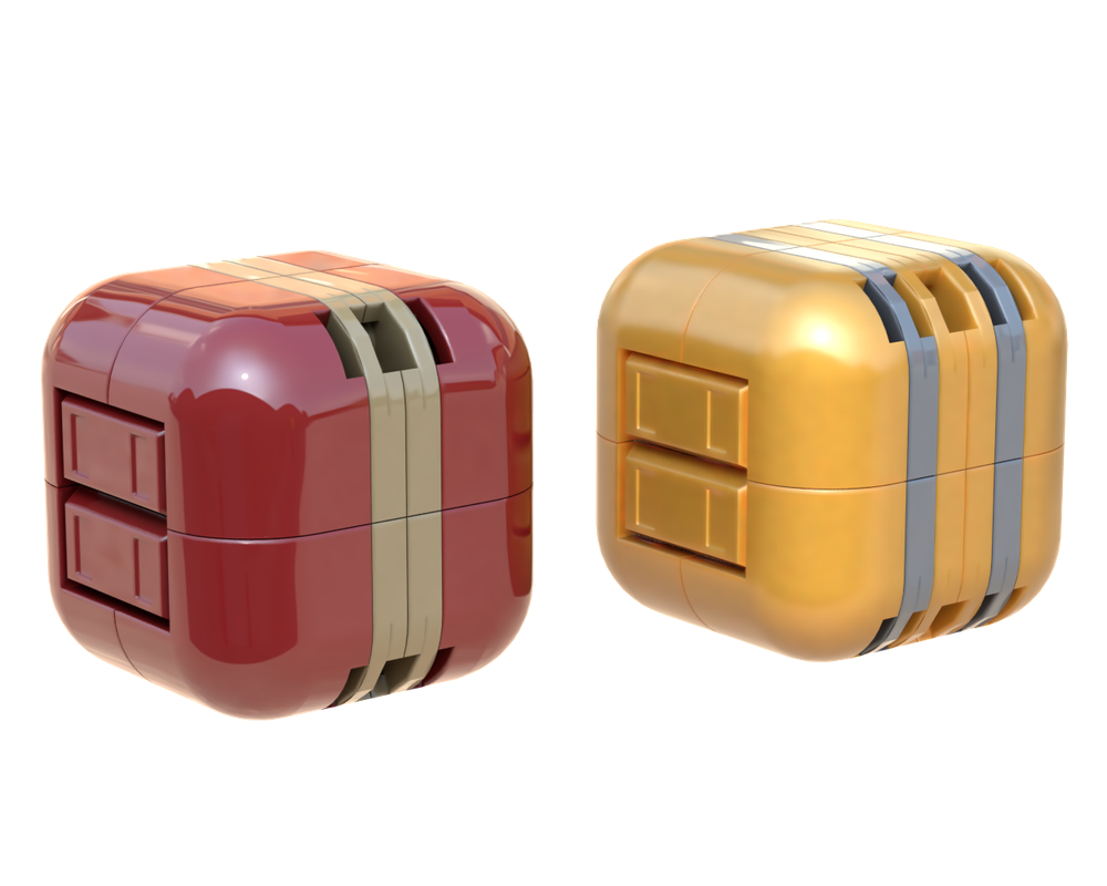 LEGO MOC Small Rounded Space Crates by OrchardBuilds | Rebrickable ...