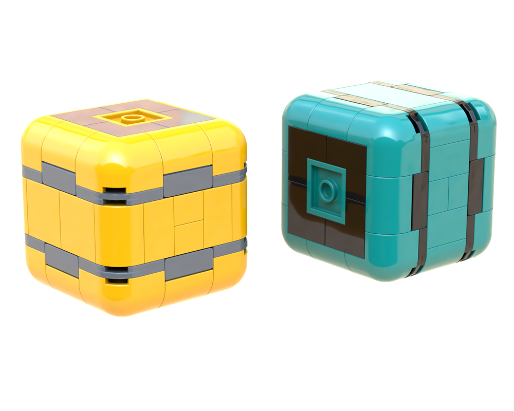 LEGO MOC Large Rounded Space Crates by OrchardBuilds | Rebrickable ...