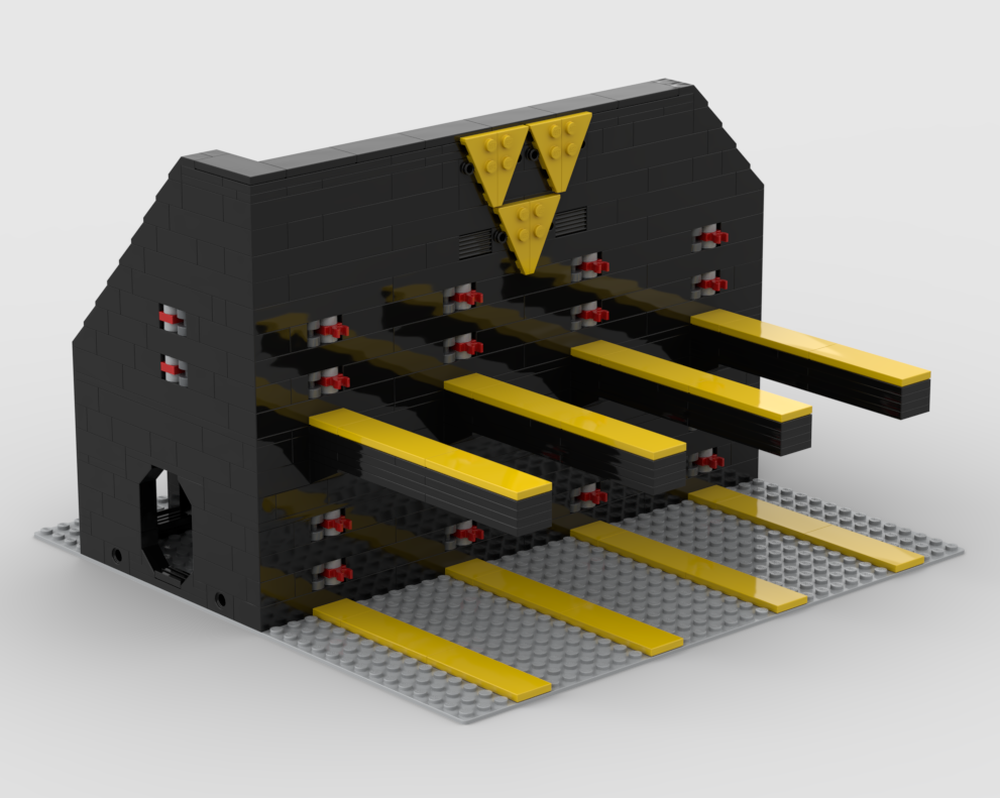 LEGO MOC Blacktron module storage base by MarcusStarkiller ...