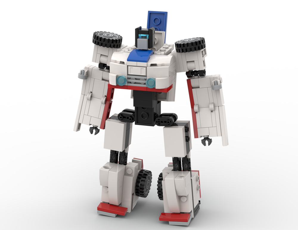 LEGO MOC Lego Transformer- Jazz by TheScholarlyFool | Rebrickable ...