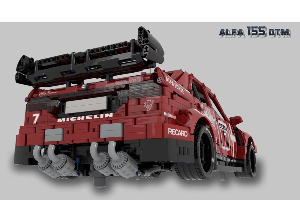 LEGO MOC-234286 Alfa Romeo 155 V6 Ti (DTM) by ZetaRacing | Rebrickable ...