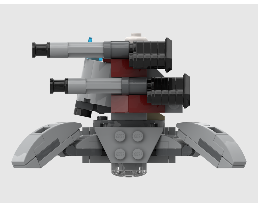 LEGO MOC-234287 Z45 Quad Mount by SilverInc | Rebrickable - Build with LEGO