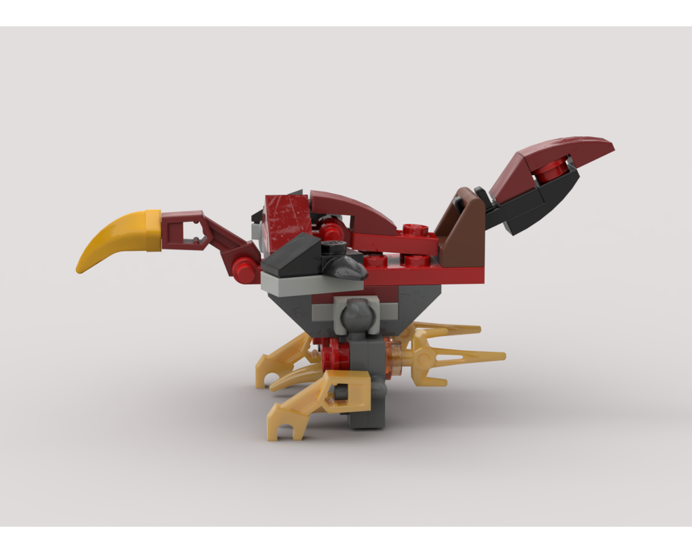 LEGO MOC 30535 Toucan by BriXperiMent | Rebrickable - Build with LEGO