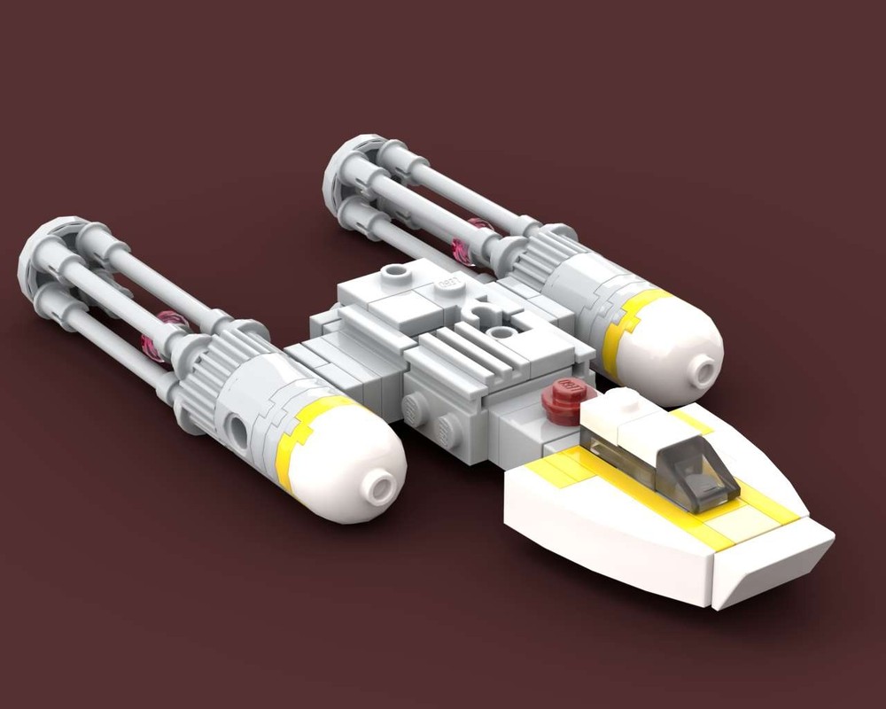 LEGO MOC mini y wing by printi | Rebrickable - Build with LEGO