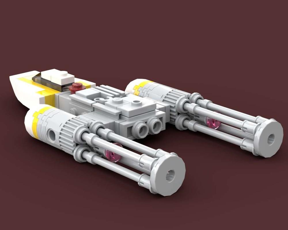LEGO MOC mini y wing by printi | Rebrickable - Build with LEGO
