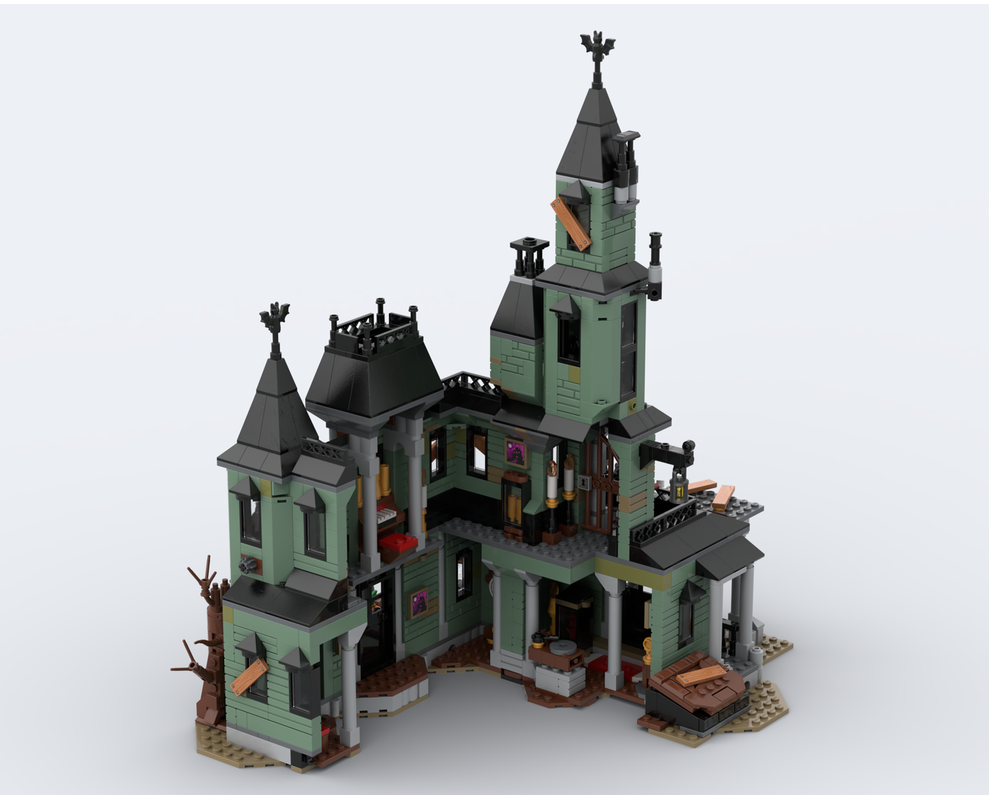 LEGO MOC-234312 31167 Haunted House by legomegaman | Rebrickable ...