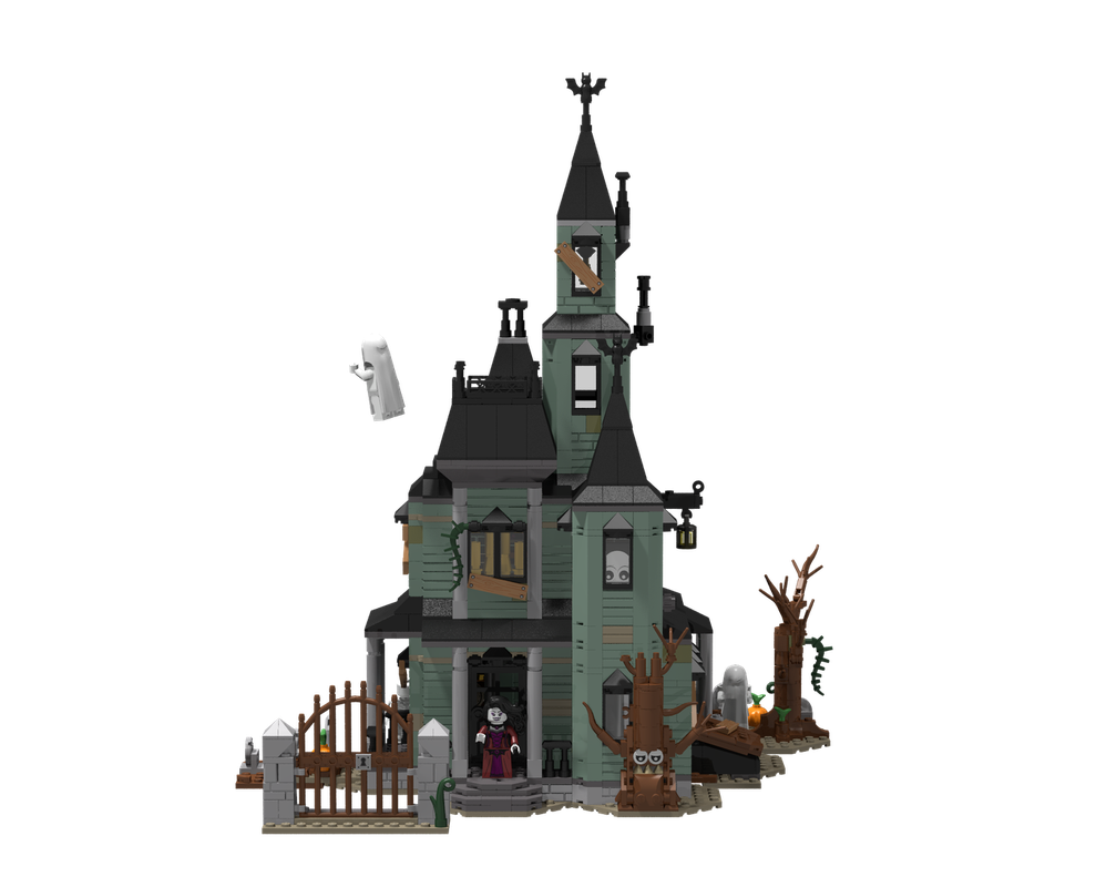 LEGO MOC-234312 31167 Haunted House by legomegaman | Rebrickable ...