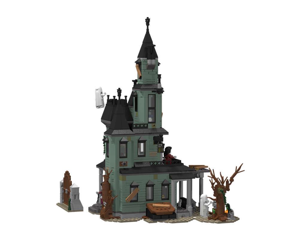 LEGO MOC-234312 31167 Haunted House by legomegaman | Rebrickable ...