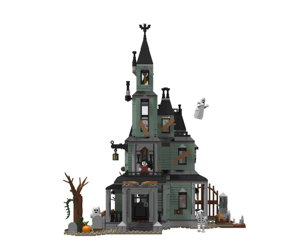 LEGO MOC-234312 31167 Haunted House by legomegaman | Rebrickable ...