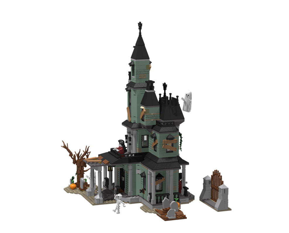 LEGO MOC-234312 31167 Haunted House by legomegaman | Rebrickable ...