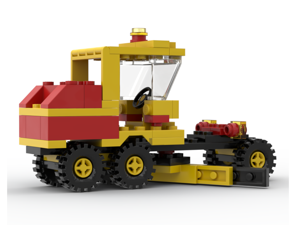 LEGO MOC 6693 grader by Ziqing | Rebrickable - Build with LEGO