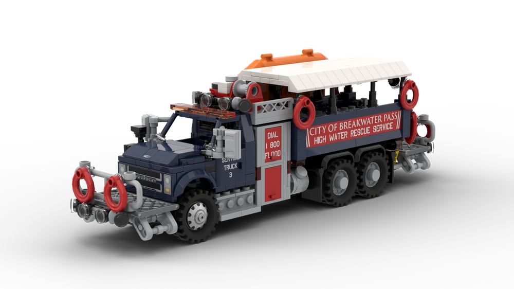 LEGO MOC-234333 Chevy C50 High Water Rescue by Yellow.LXF | Rebrickable ...