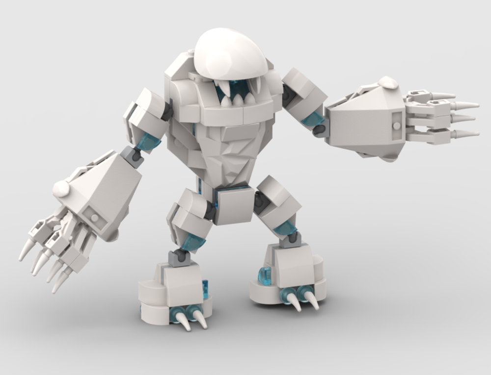 LEGO MOC Abominable Snowman by gijoseph25b | Rebrickable - Build with LEGO