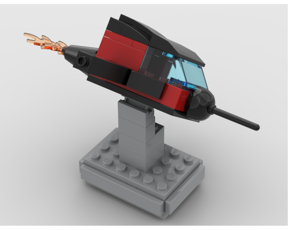 LEGO MOC Small Spaceship by Gandalf Bricks | Rebrickable - Build with LEGO