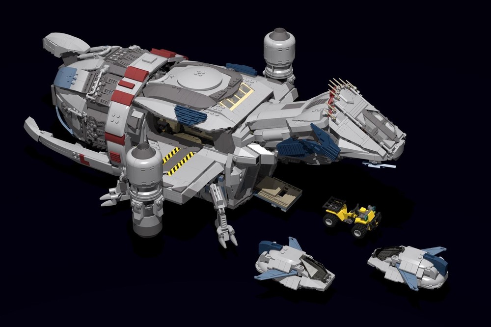 LEGO MOC Firefly SERENITY with Interior by ClydeChestnut | Rebrickable ...