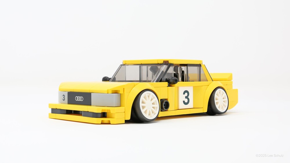 LEGO MOC Audi 90 TransAm Cup by PleaseYesPlease | Rebrickable - Build ...