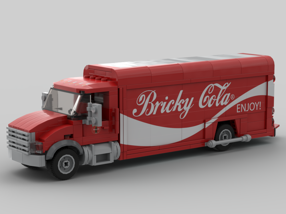 LEGO MOC Bricky Cola Beverage Truck by JIDBrickCreations | Rebrickable ...