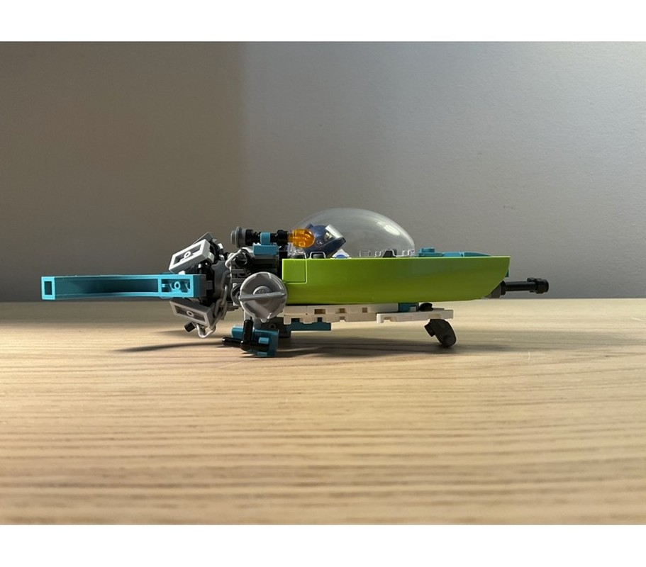 LEGO MOC Lime green starfighter by NimilesBot | Rebrickable - Build ...