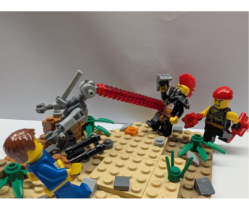 LEGO MOC-234375 Fallout Assaultron Minifig scale MOC by CzerstwyChleb ...