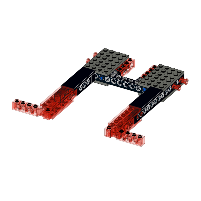 LEGO MOC UCS Venator stand durability fix by tg_display | Rebrickable ...