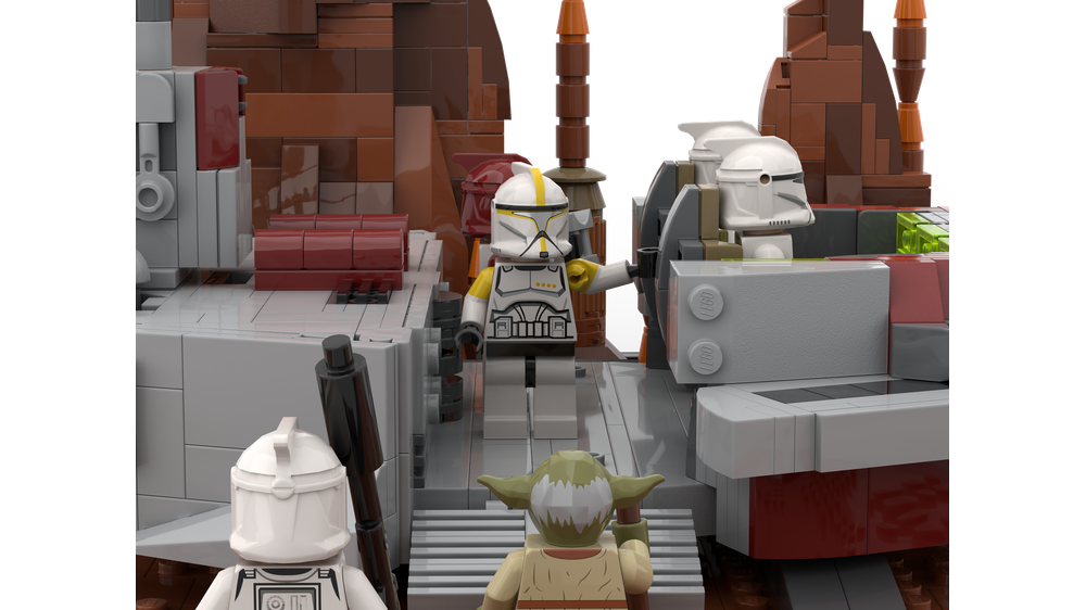 LEGO MOC-234382 SW Episode 2 Attack of the Clones Republic Forward ...