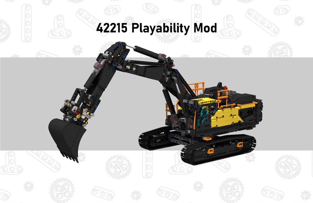 LEGO MOC 42215 Playability Mod by nguyengiangoc | Rebrickable - Build ...