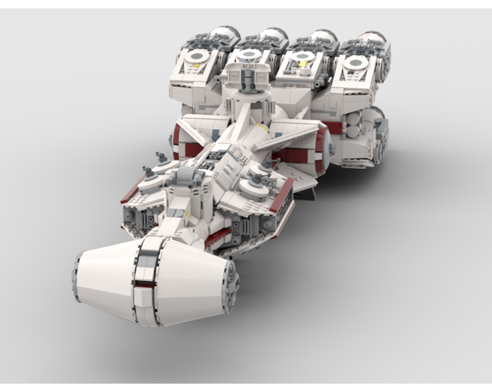LEGO MOC-234391 UCS Tantive IV by benneech | Rebrickable - Build with LEGO