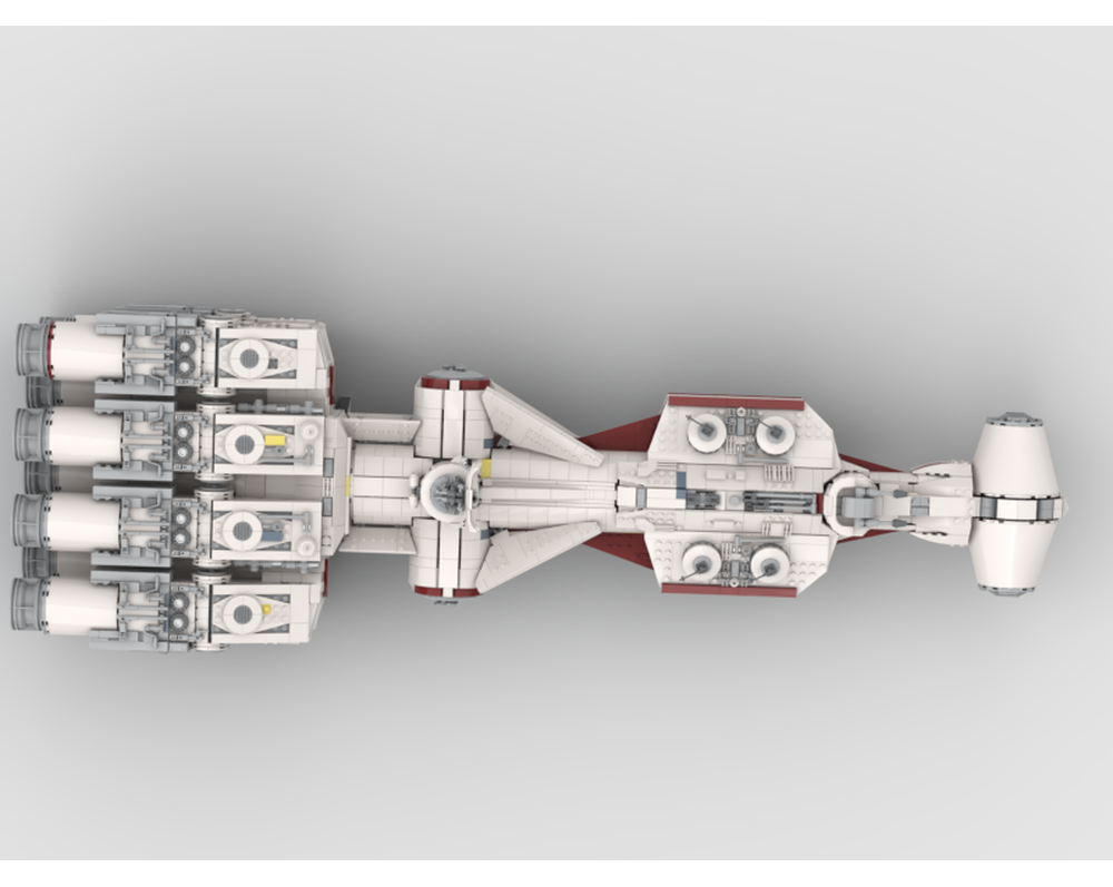 LEGO MOC-234391 UCS Tantive IV by benneech | Rebrickable - Build with LEGO