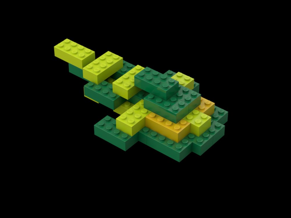 LEGO MOC 2x4 Star Realms Blob Fighter by diddesen | Rebrickable - Build ...