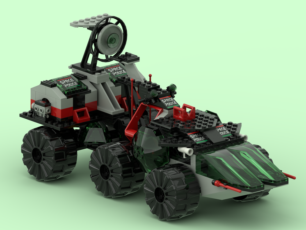 LEGO MOC Space Police Mobile Base by 90s_lego_space | Rebrickable ...