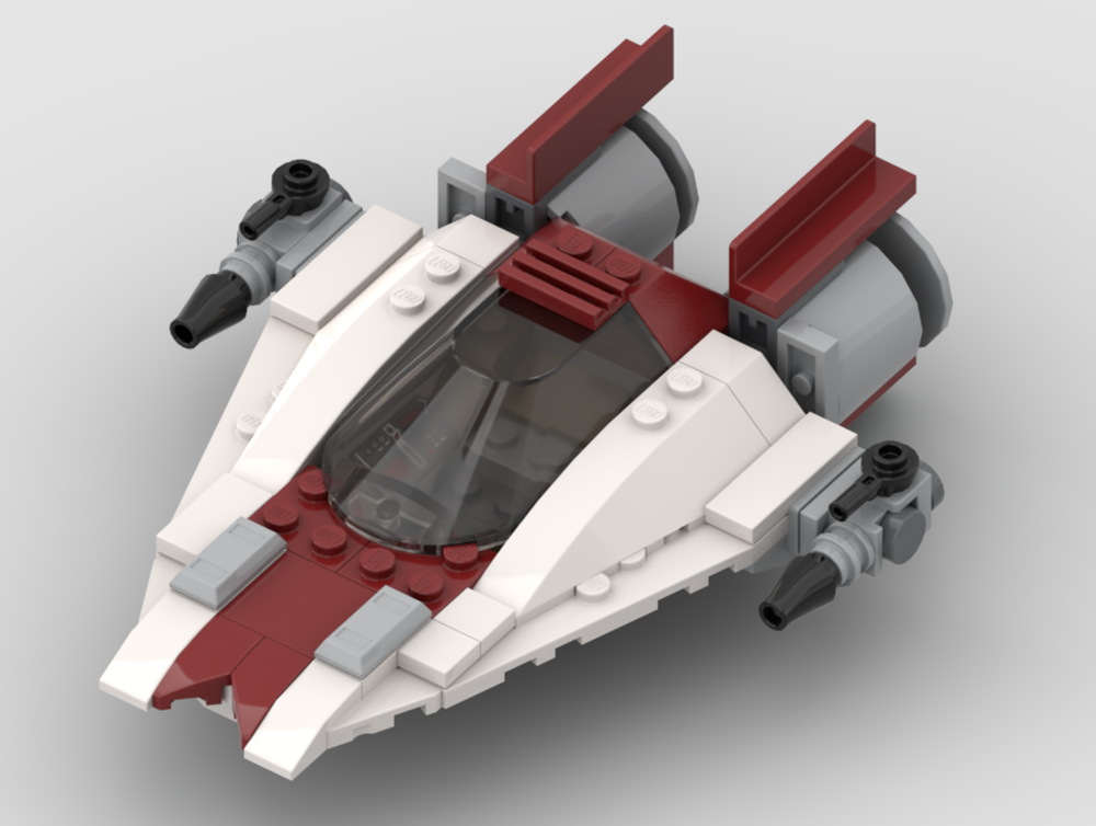 LEGO MOC-234417 Rebel A-wing starfighter by MOCtrooper | Rebrickable ...