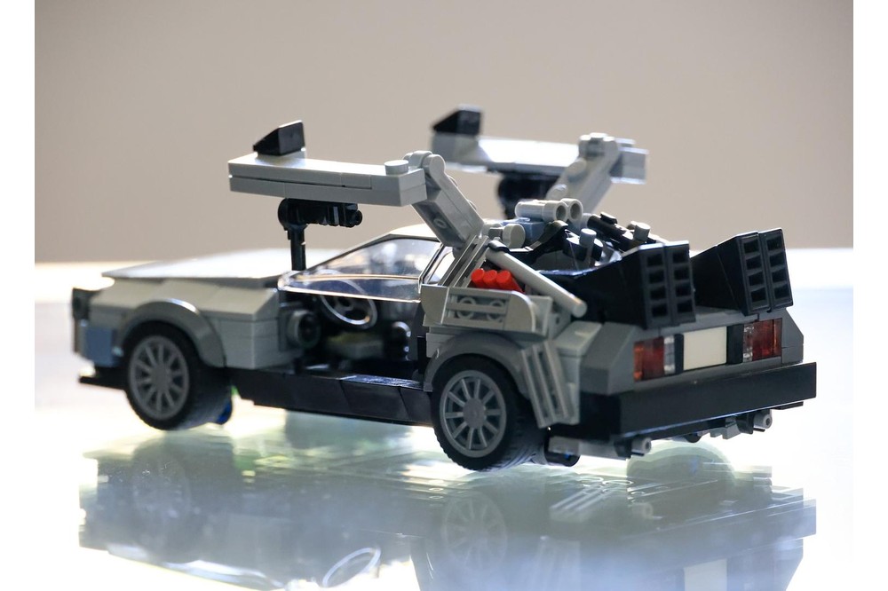 LEGO MOC-234443 DeLorean Time Machine (Speed Champions Scale) by ...