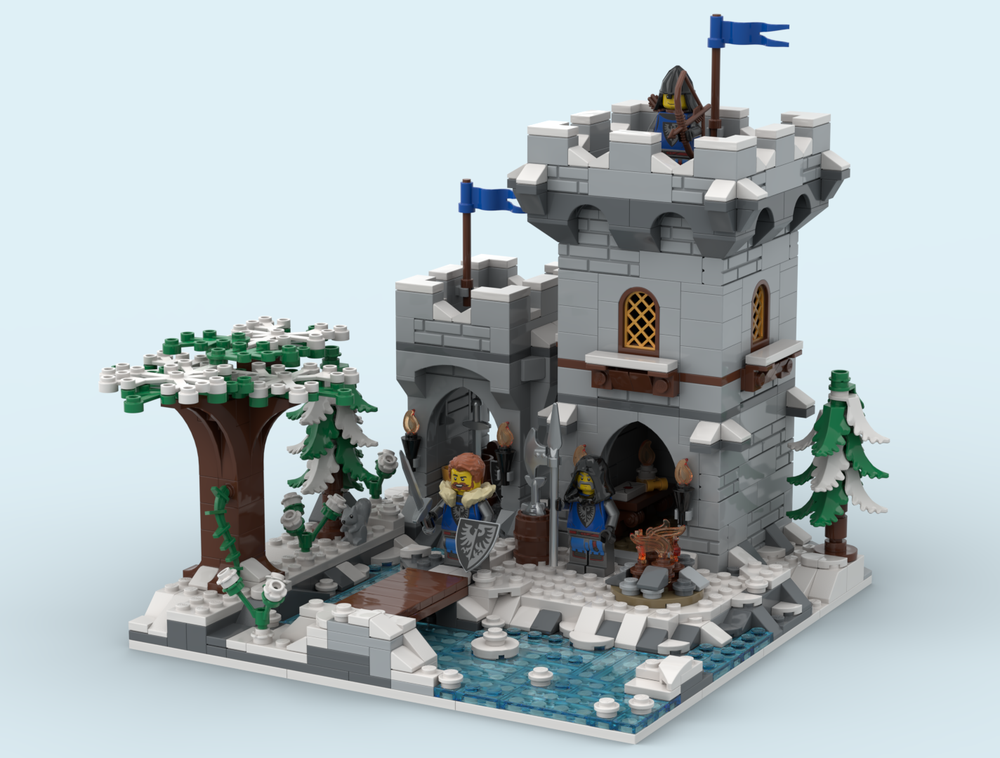 LEGO MOC Frosty Outpost by maik224 | Rebrickable - Build with LEGO