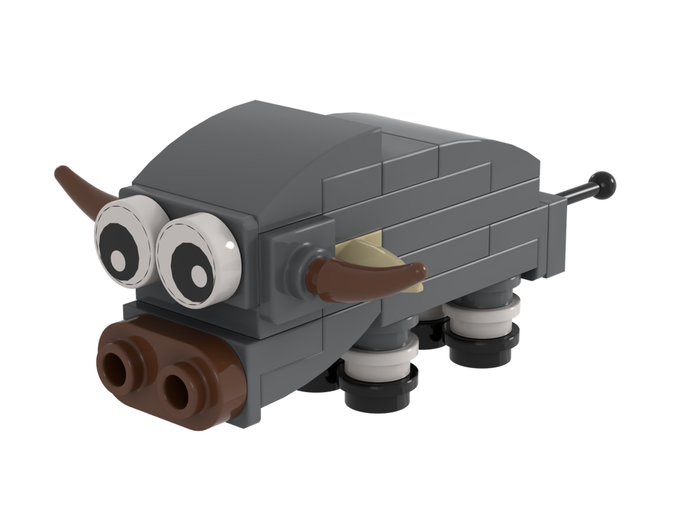 LEGO MOC Small Easy Bull by entreri1pl | Rebrickable - Build with LEGO