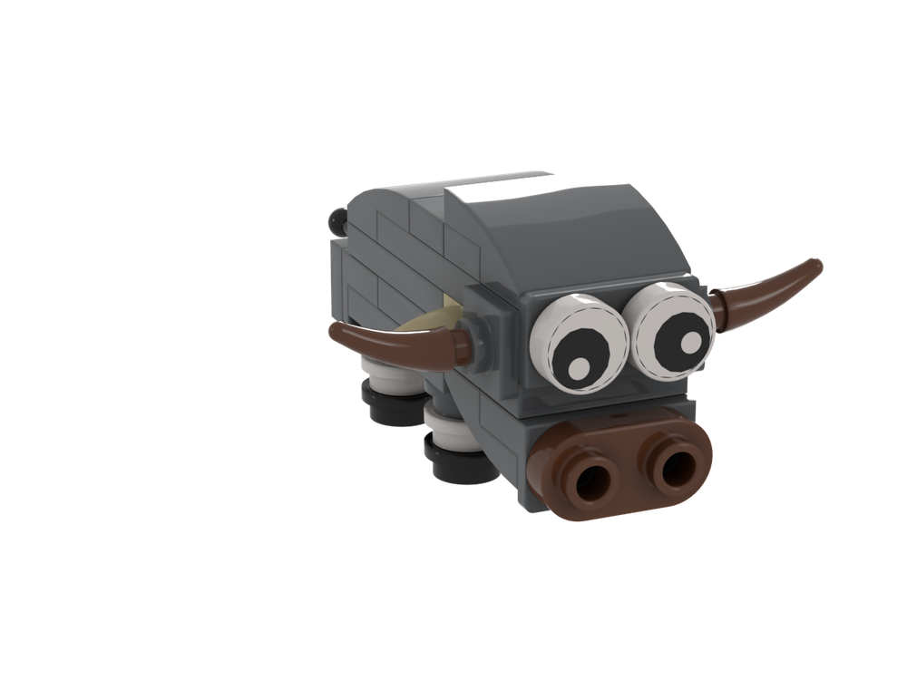 LEGO MOC Small Easy Bull by entreri1pl | Rebrickable - Build with LEGO