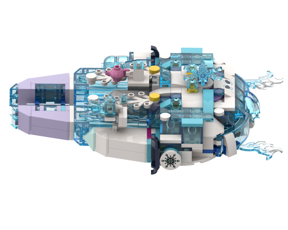 LEGO MOC Frozen Falcon by TheHaanSolo | Rebrickable - Build with LEGO