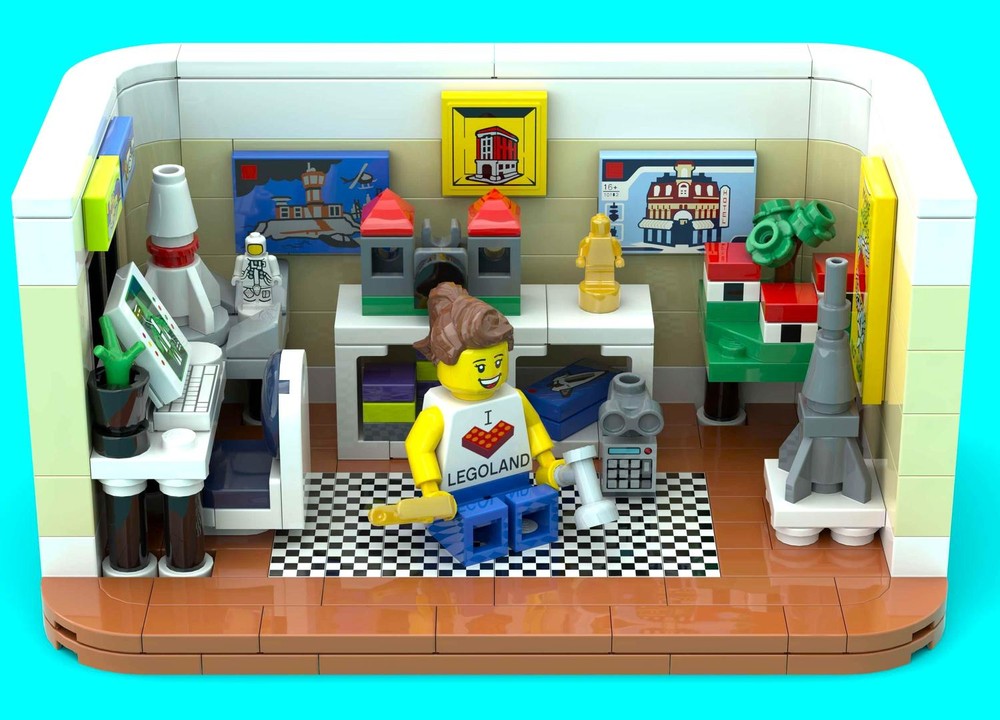 LEGO MOC-234496 LEGO Fan’s Room by Oliwia 2005 | Rebrickable - Build ...
