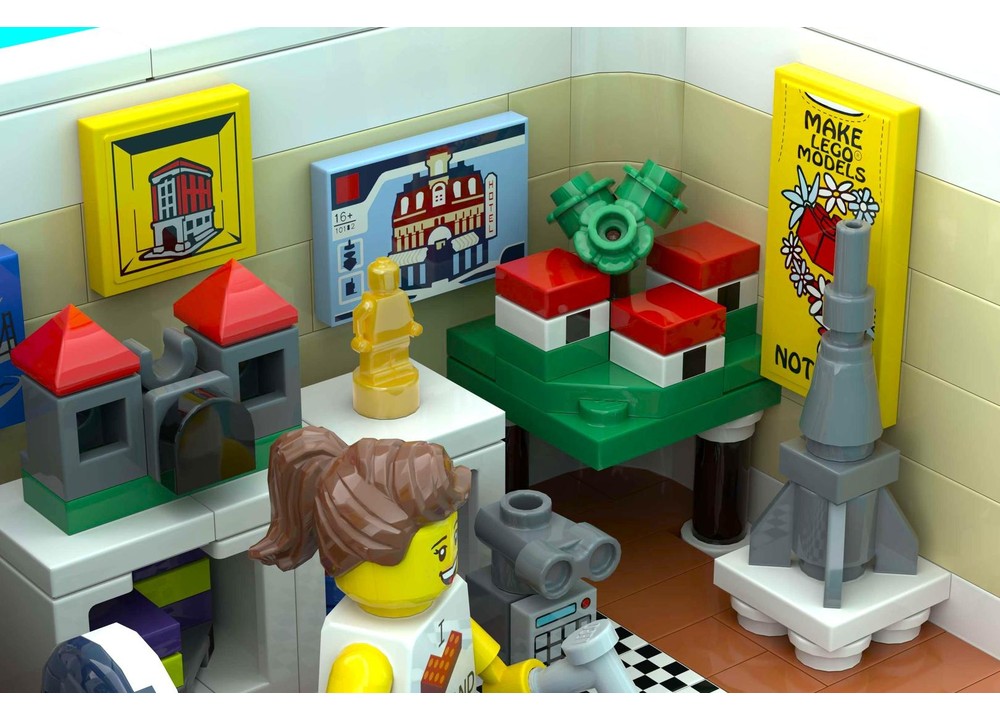 LEGO MOC-234496 LEGO Fan’s Room by Oliwia 2005 | Rebrickable - Build ...