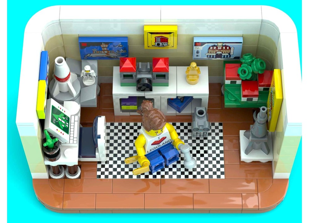 LEGO MOC-234496 LEGO Fan’s Room by Oliwia 2005 | Rebrickable - Build ...