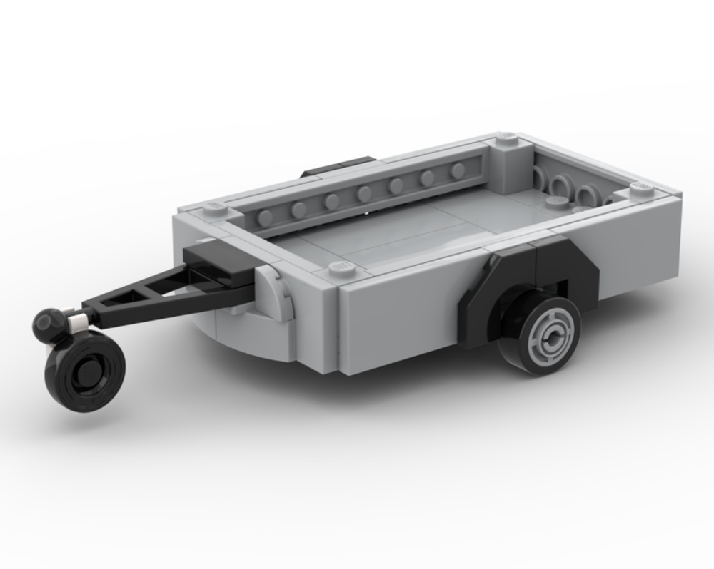 LEGO MOC Cargo/Utility trailer for behind a car by GTerBricks ...