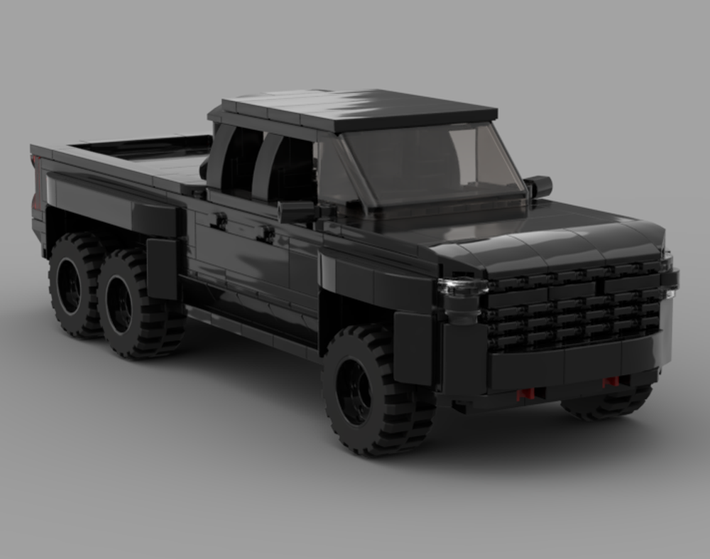 LEGO MOC Hennessey Goliath 6x6 by BigTrainBricks | Rebrickable - Build ...