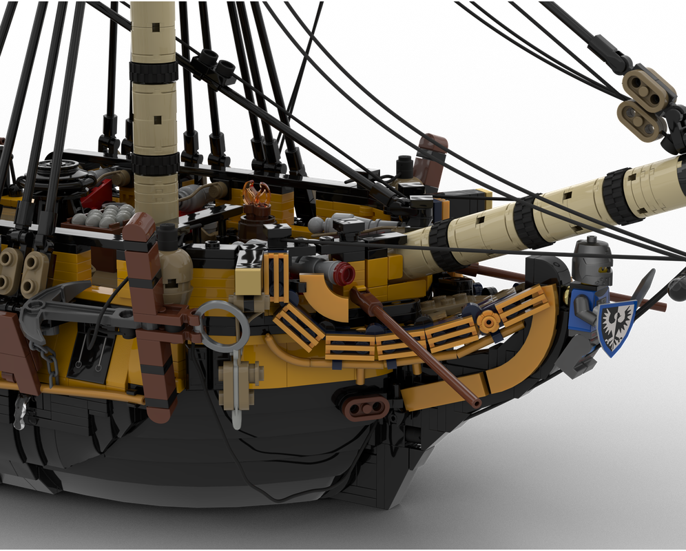 LEGO MOC-234537 Figurehead modification for HMS Euryalus by boeing_787 ...