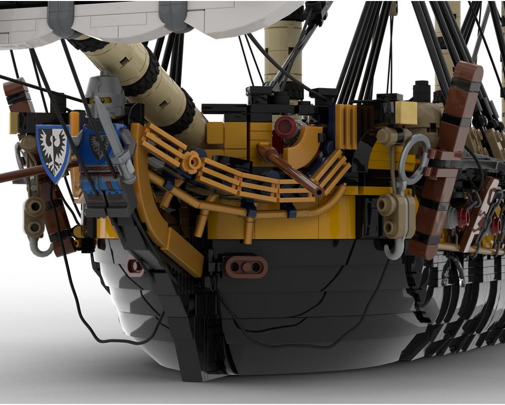 LEGO MOC-234537 Figurehead modification for HMS Euryalus by boeing_787 ...