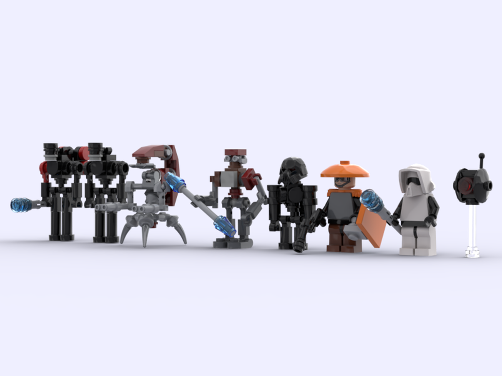 LEGO MOC Warbots by LeGoMaNdLoRiAn | Rebrickable - Build with LEGO