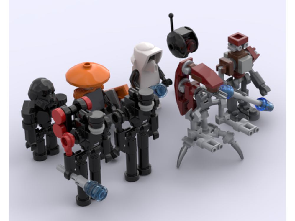 LEGO MOC Warbots by LeGoMaNdLoRiAn | Rebrickable - Build with LEGO