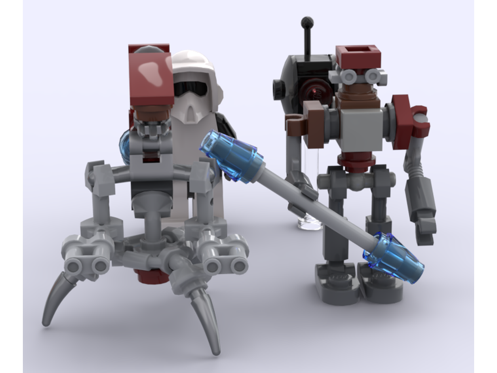LEGO MOC Warbots by LeGoMaNdLoRiAn | Rebrickable - Build with LEGO