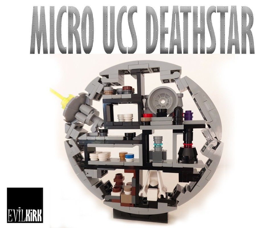 LEGO MOC-234585 Micro UCS Death Star by evilkirk | Rebrickable - Build ...